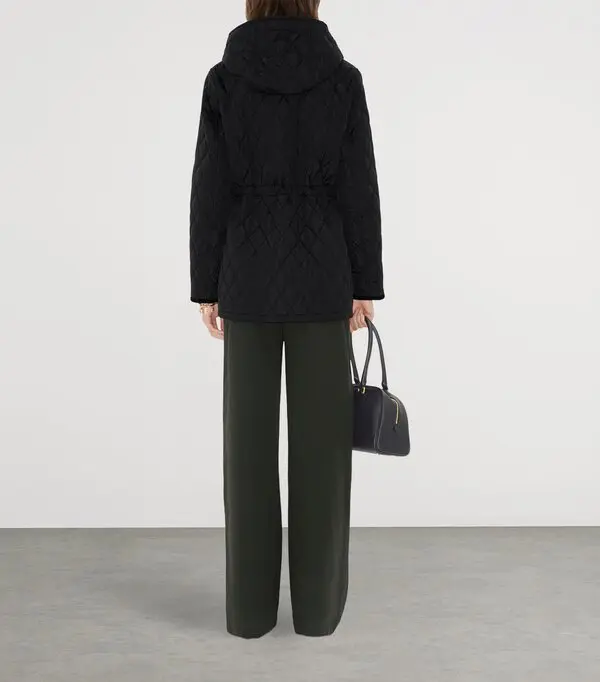 Burberry Nylon Quilted Parka