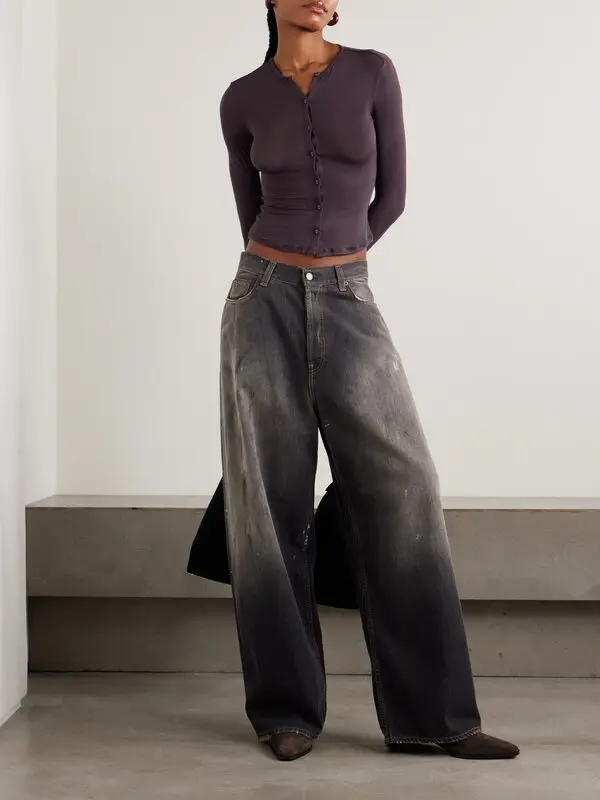 SKIMS Sheer Modal-blend Cardigan