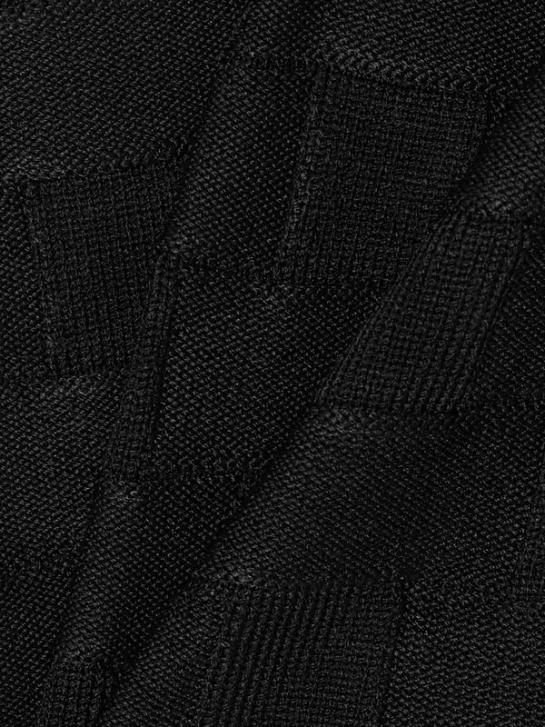 Tove Jacquard-knit Mini Skirt