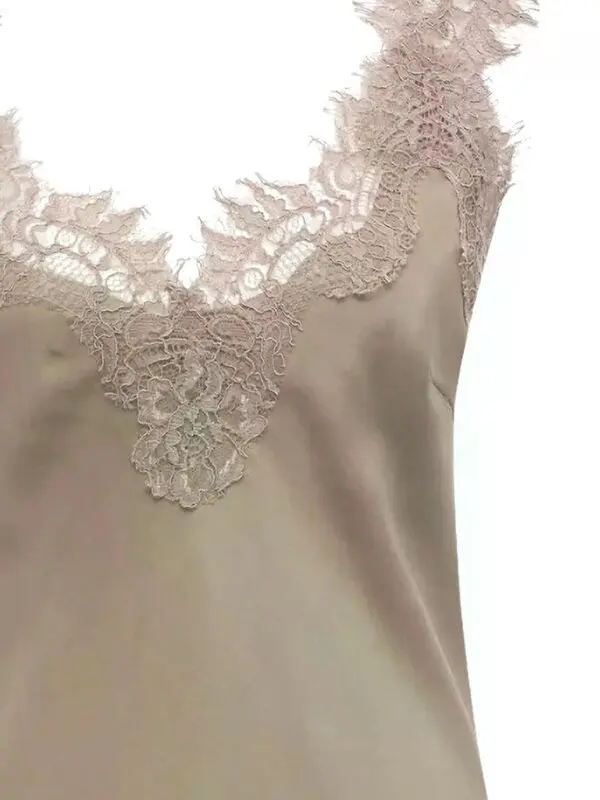 Gold Hawk Megan Lace-trim Top