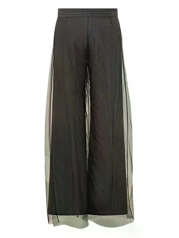 MSGM Tulle-overlay Trousers