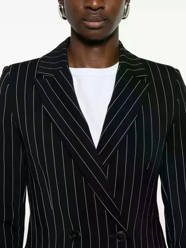 Marella Pinstripe Double-breasted Blazer