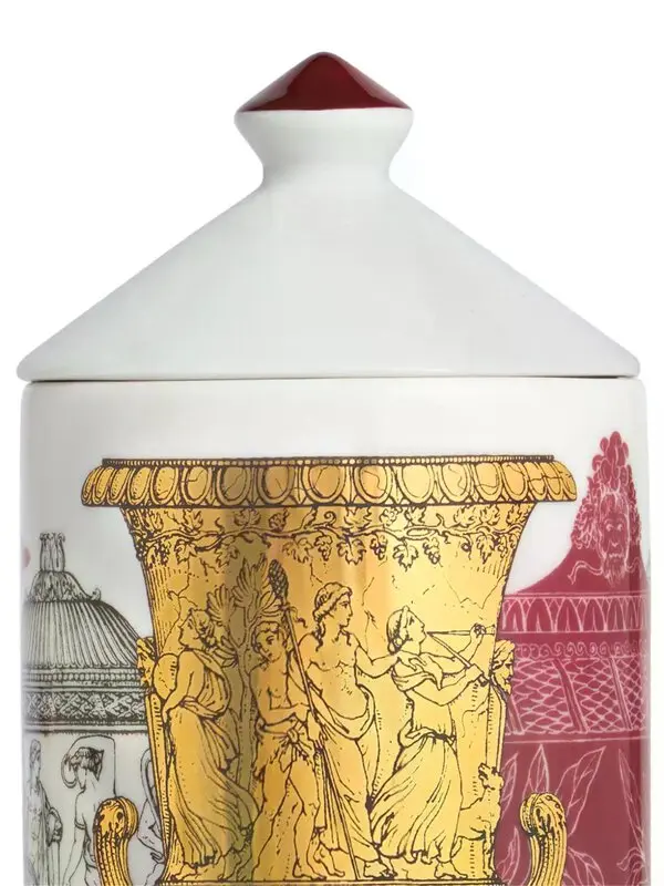 FORNASETTI Se Poi Printed Candle