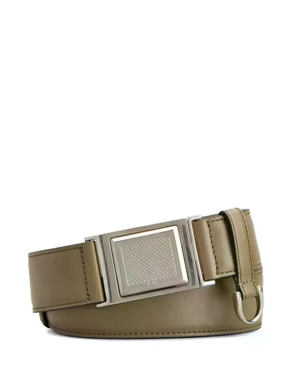 TOD'S Metal-buckle Belt - Green