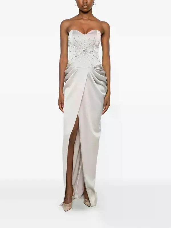 M.MARQUISE Fabiana Strapless Gown