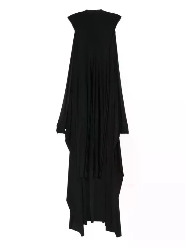 MEDEEA Cape Sleeve Jumpsuit - Black