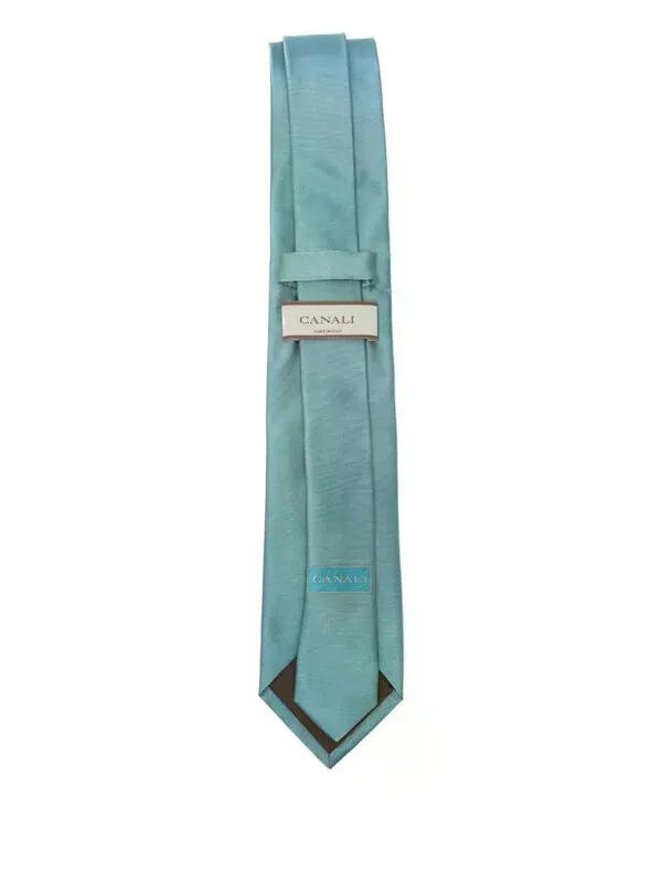 Canali Silk Neck Tie - Blue