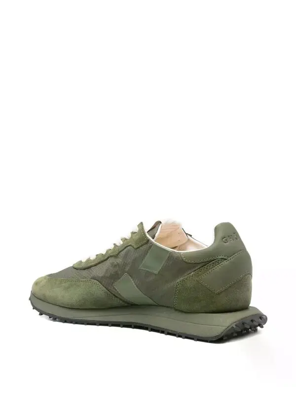 GHOUD VENICE Panelled Low-top Sneakers - Green