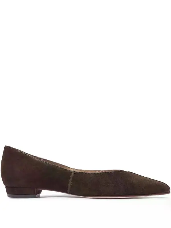 Bernardo Lana Flat Pumps - Brown