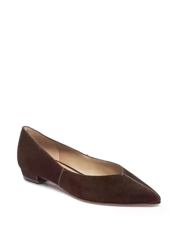 Bernardo Lana Flat Pumps - Brown