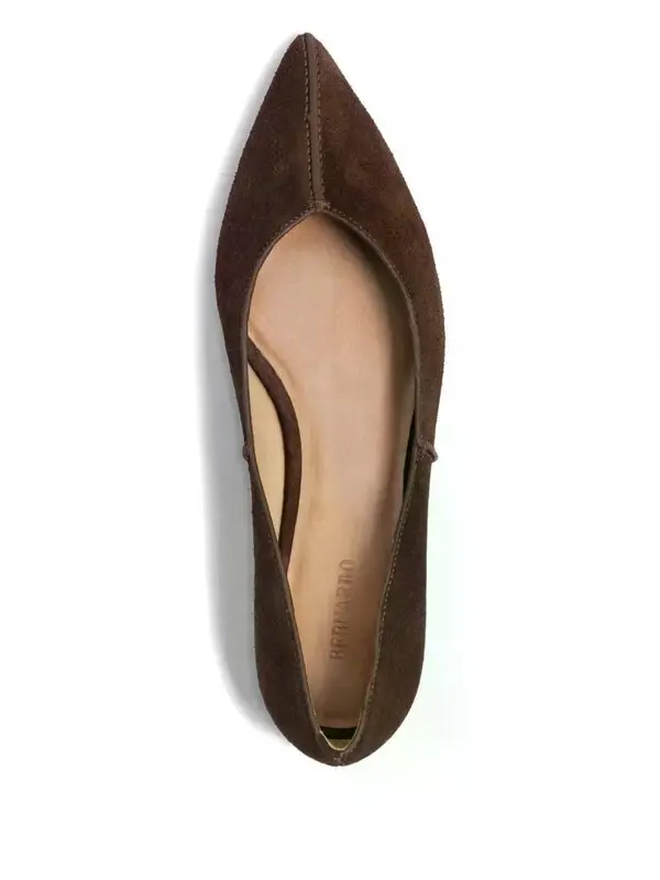 Bernardo Lana Flat Pumps - Brown