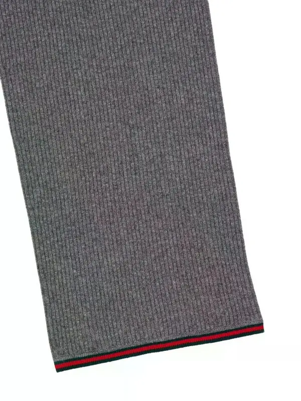 Gucci Felted Knit Straight Trousers