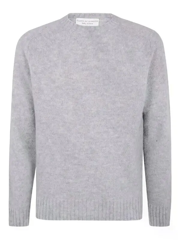 FILIPPO DE LAURENTIIS Crew Neck Knitted Sweater