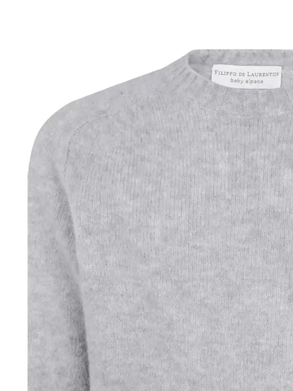 FILIPPO DE LAURENTIIS Crew Neck Knitted Sweater