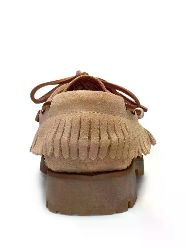 SEBAGO Fringed Tie Loafers - Neutrals