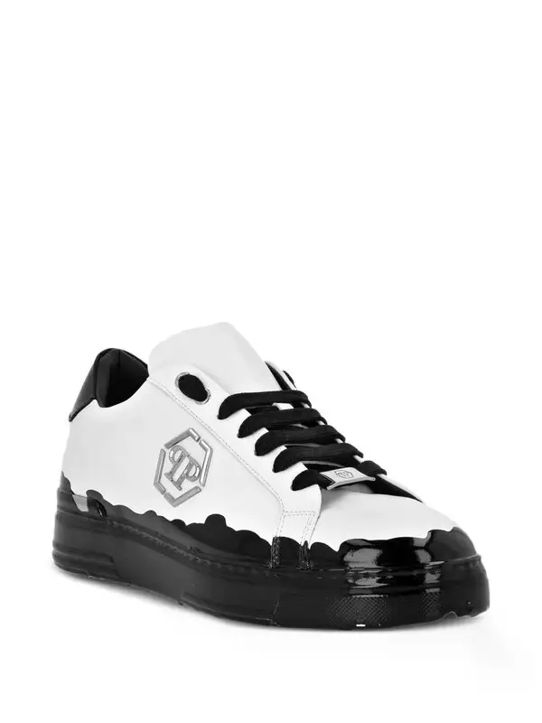 Philipp Plein Paint-splatter Low-top Sneakers