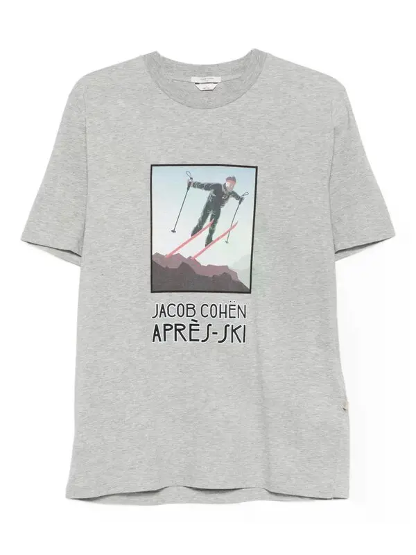 Jacob Cohen Graphic Crew-neck T-shirt