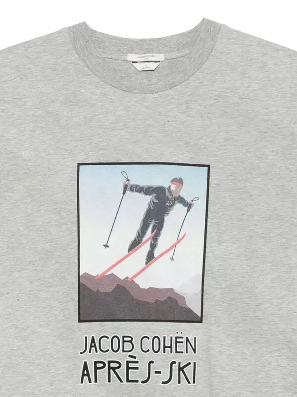 Jacob Cohen Graphic Crew-neck T-shirt