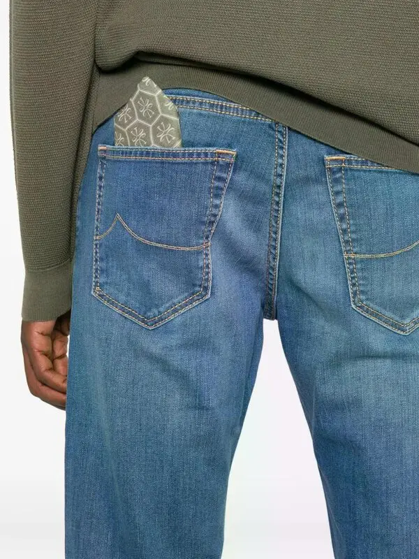 Jacob Cohen Five-pocket Cotton Jeans