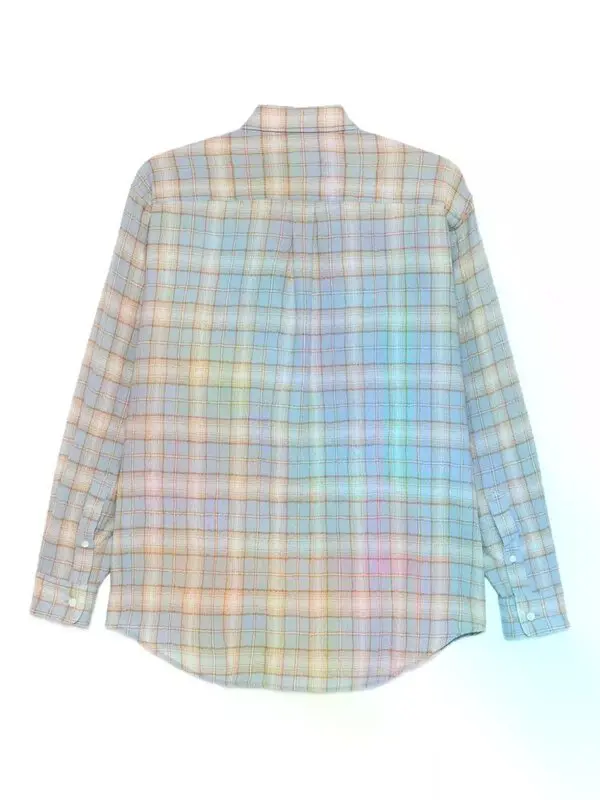 Auralee Airy Checked Shirt