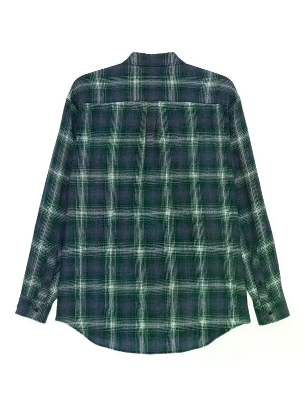 Auralee Airy Checked Shirt