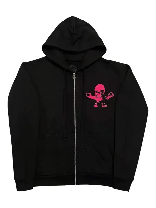 Chrome Hearts Skull Zip-up Hoodie