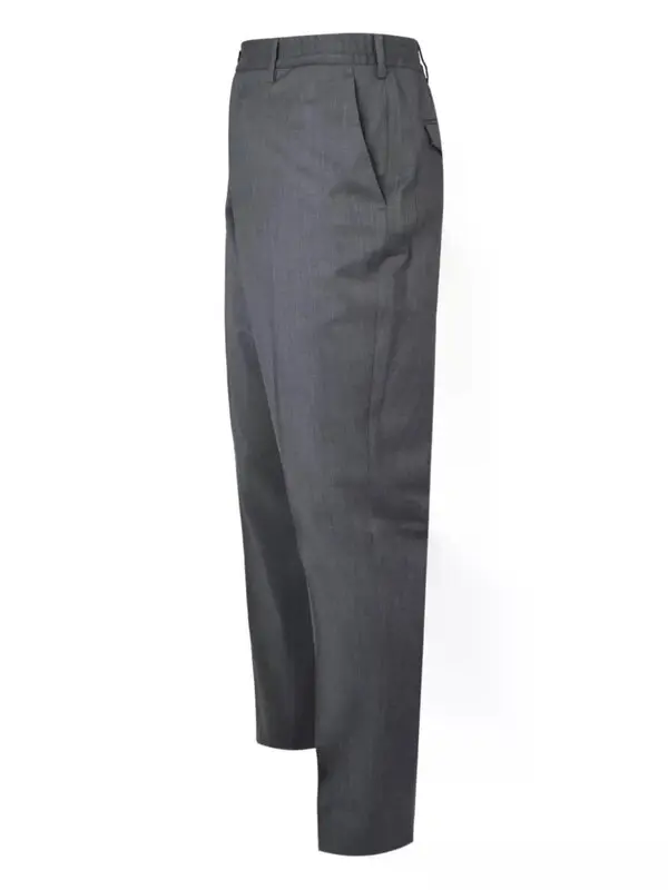 LARDINI Pressed-crease Trousers