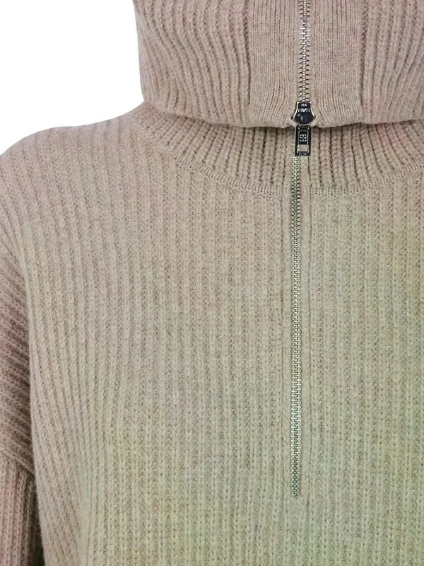 Filippa K Roll-neck Zip Sweater