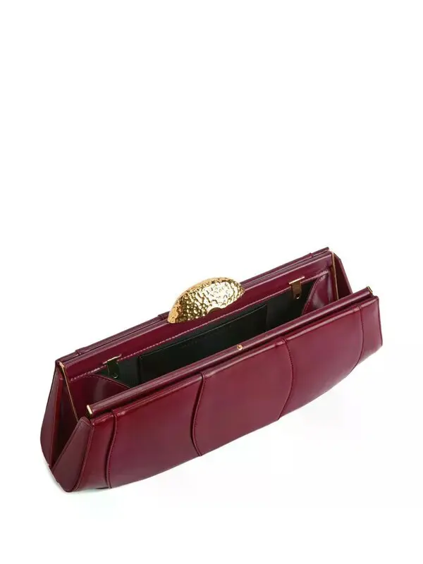 GIUSEPPE ZANOTTI Eve Lambskin Clutch - Red