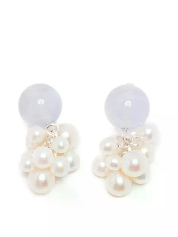 Completedworks Till The Stars Wane Earrings - White