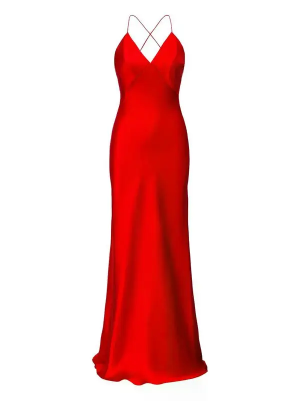 IL VOLO Muse Sleeveless Maxi Dress - Red