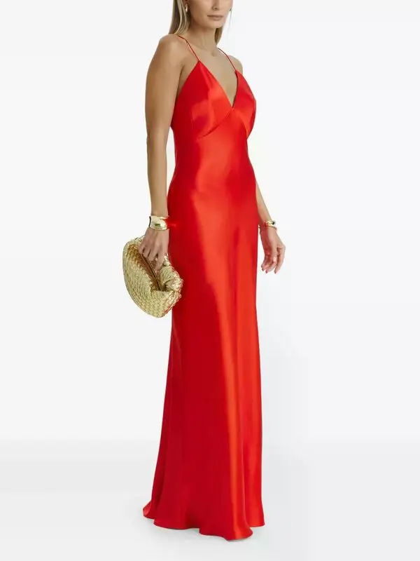 IL VOLO Muse Sleeveless Maxi Dress - Red