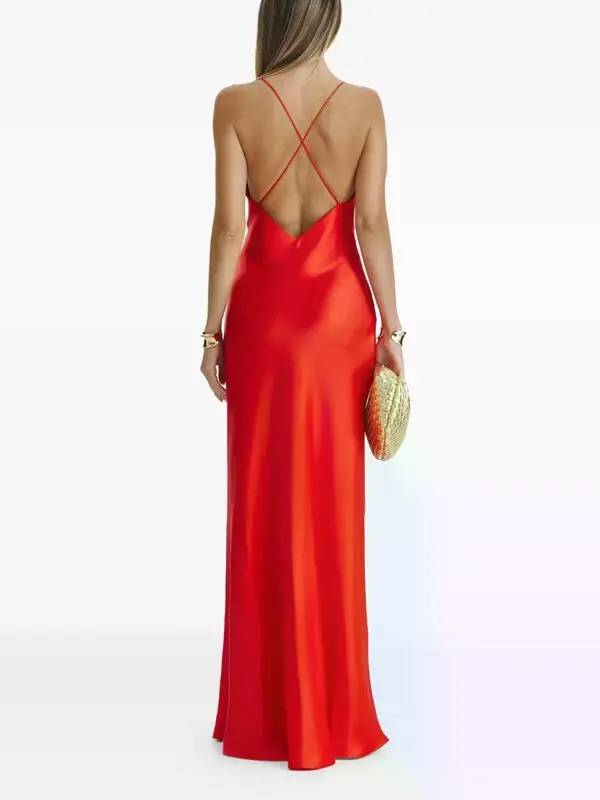IL VOLO Muse Sleeveless Maxi Dress - Red