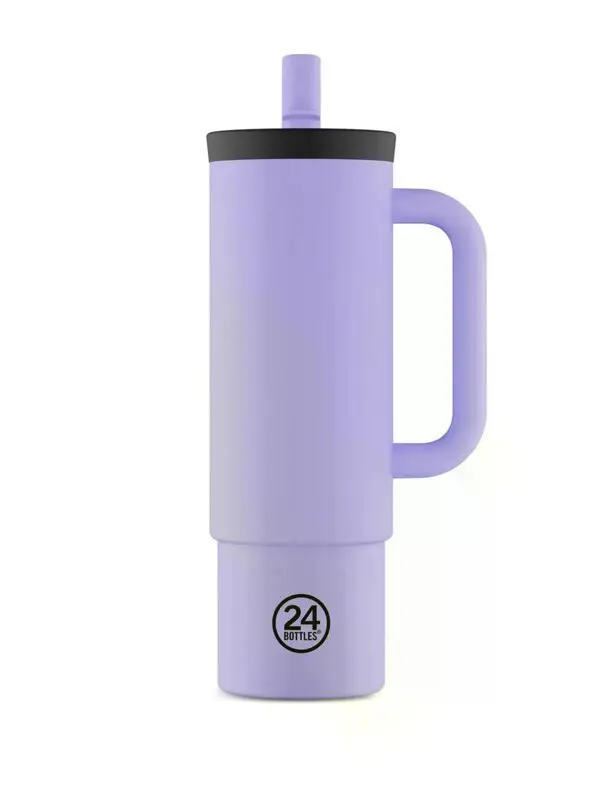 24BOTTLES Handle Straw Cup - Purple