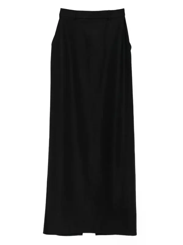 MEDEEA Wool Straight Skirt