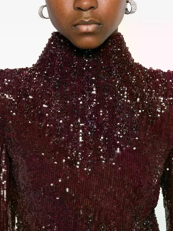 M.MARQUISE Sequin Embellished Gown