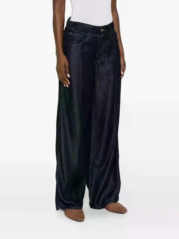 LES TEMPS DES CERISES Wide-leg Denim Jeans