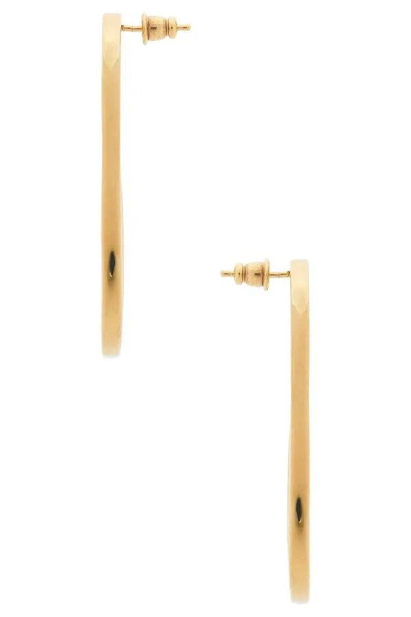 Jean Paul Gaultier Pull Tab Can Earrings - Gold
