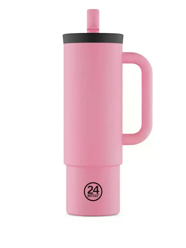 24BOTTLES Handle Straw Cup - Pink