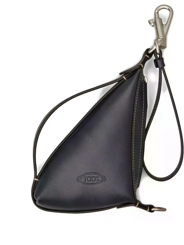 TOD'S Triangular Leather Purse