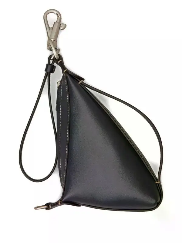 TOD'S Triangular Leather Purse