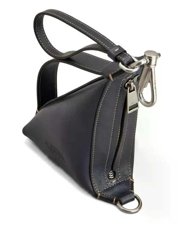 TOD'S Triangular Leather Purse