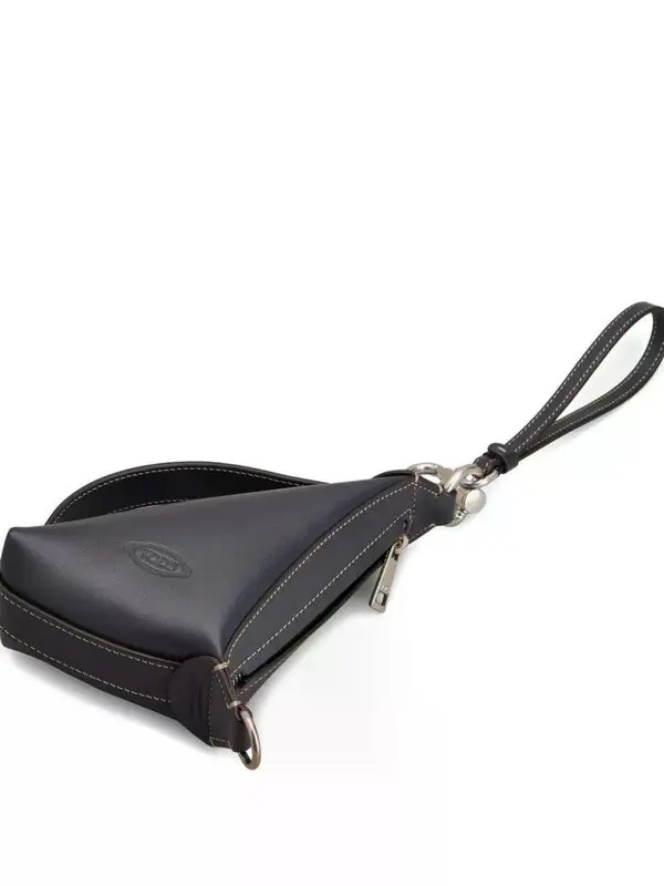 TOD'S Triangular Leather Purse