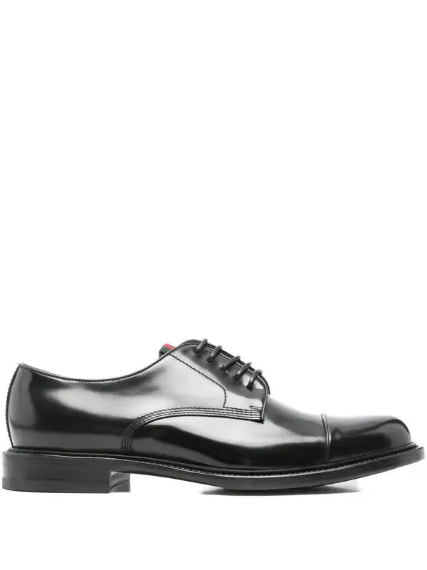 Gucci Leather Derby Shoes