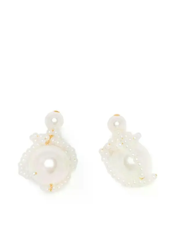 Completedworks Time Is Thirsty Earrings - White