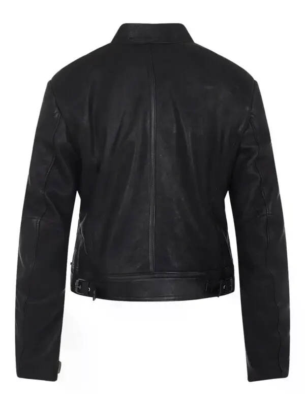 TOM FORD Zipped Leather Biker Jacket