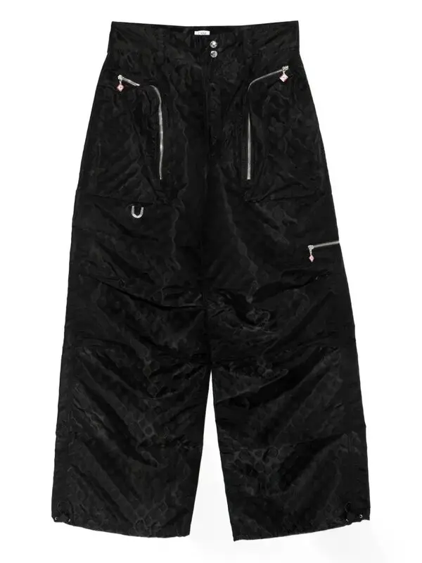 Casablanca Monogram Pattern Trousers