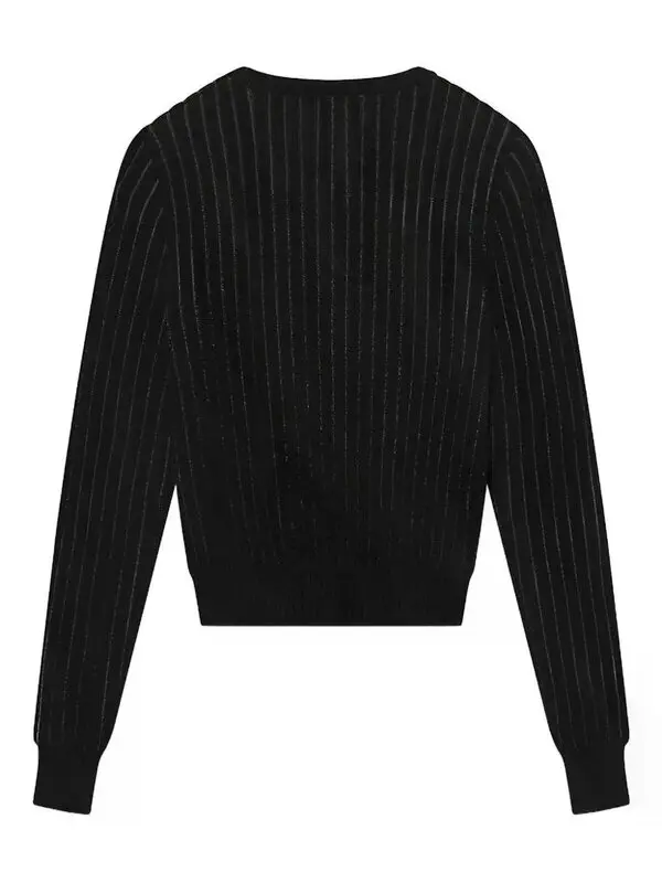 FRAME Striped Long-sleeve Top
