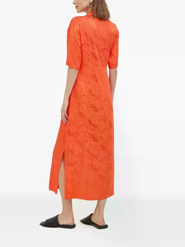 Day Birger Et Mikkelsen Printed Wrap Maxi Dress