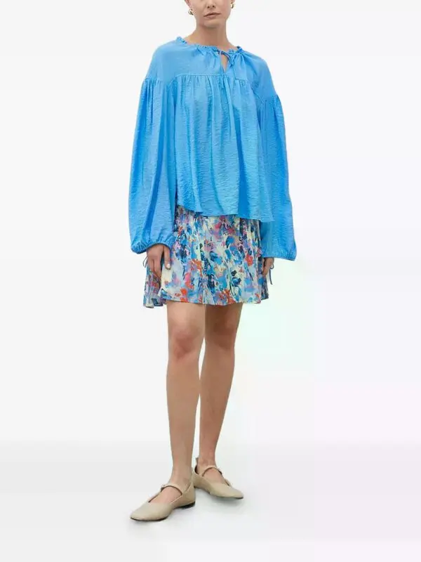 Day Birger Et Mikkelsen Ruffled Tie Blouse